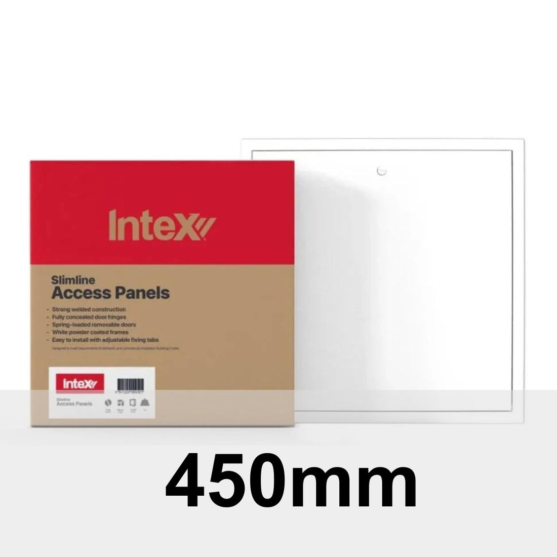 Access Panel INTEX 450x450 Flange Metal Door – Wall Ceiling