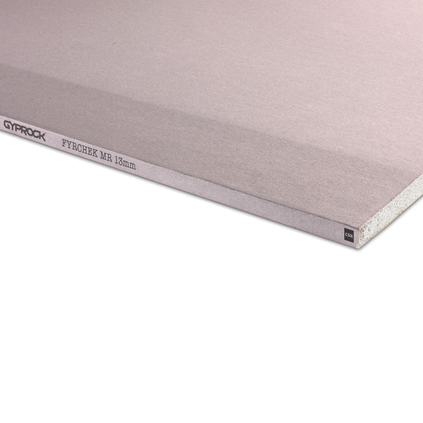 CSR Gyprock 13mm Fyrchek MR Plasterboard Recessed Edge – Wall Ceiling