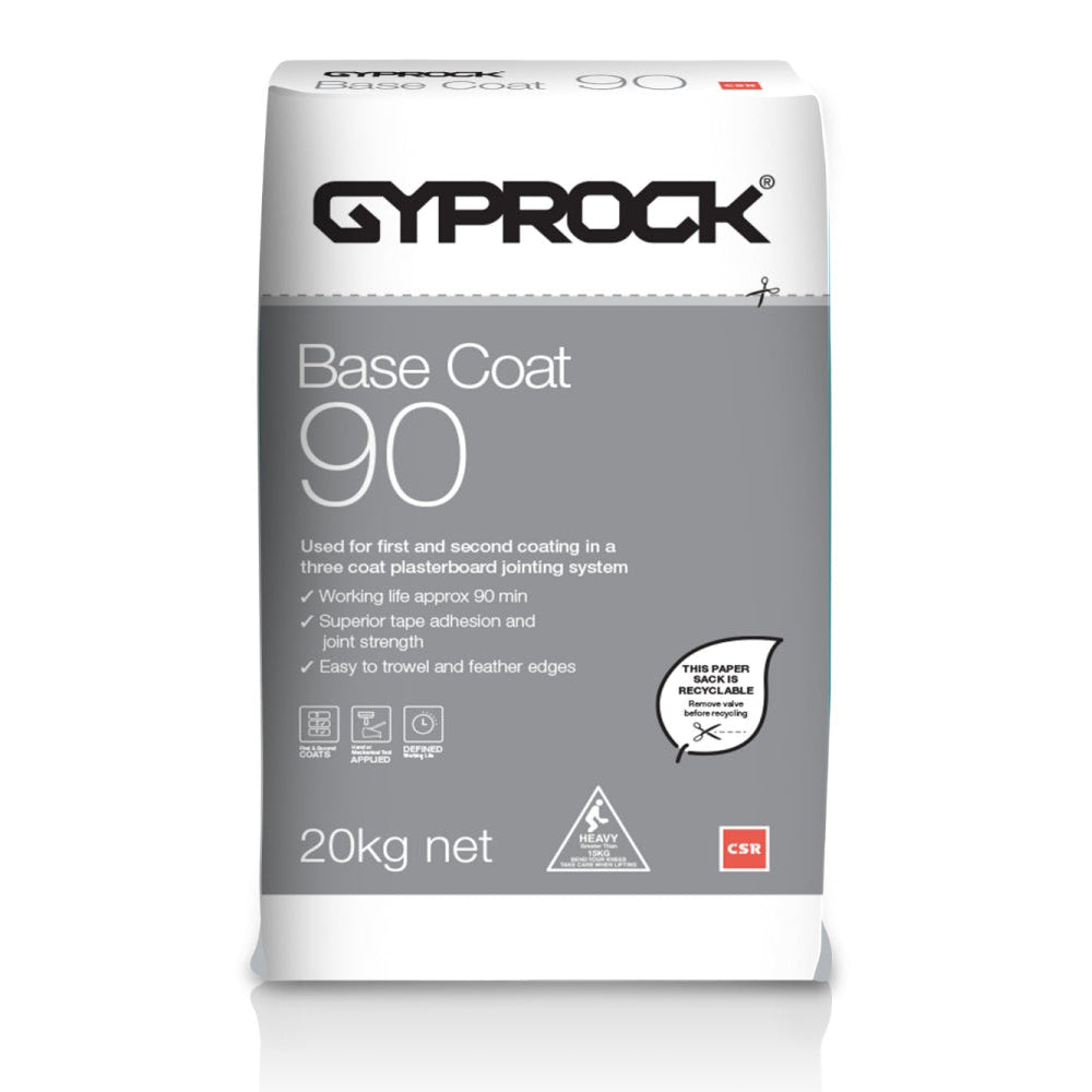 CSR Gyprock 90 minute Base Coat 20kg – Wall Ceiling