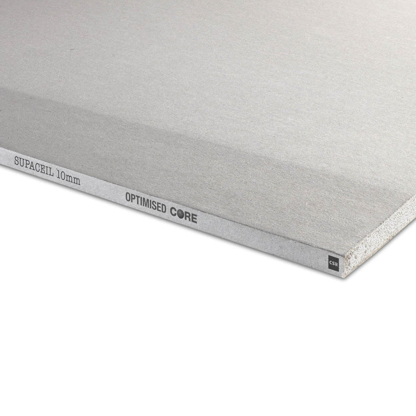 CSR Gyprock 10mm Supaceil Plasterboard Recessed Edge – Wall Ceiling