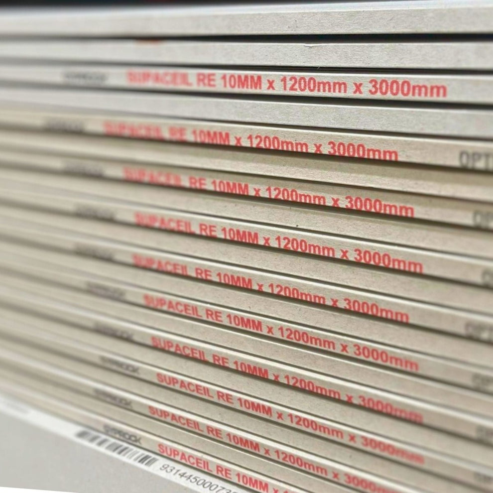 CSR Gyprock 10mm Supaceil Plasterboard Recessed Edge – Wall Ceiling