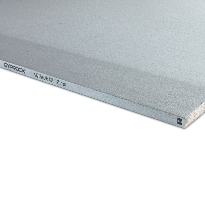 CSR Gyprock 13mm Aquachek Plasterboard Recessed Edge – Wall Ceiling
