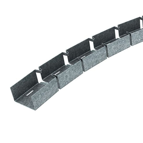 Rondo 92mm Deflection Head Flexible Track | Wall Ceiling